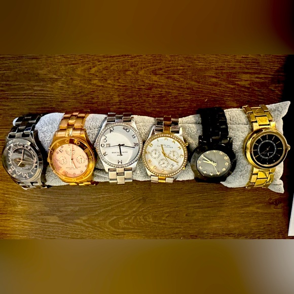 Marc Jacobs | Accessories | 6 Working Euc Marc Jacobs Watches For Small ...